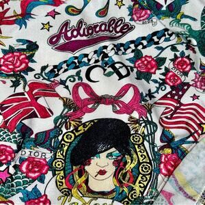 Dior | Swim | M Vtg Christian Dior Adiorable Tattoo Print Logo Monokini ...